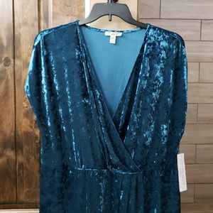 London Style | Dresses | London Style Collection Woman Velvet Dress ...